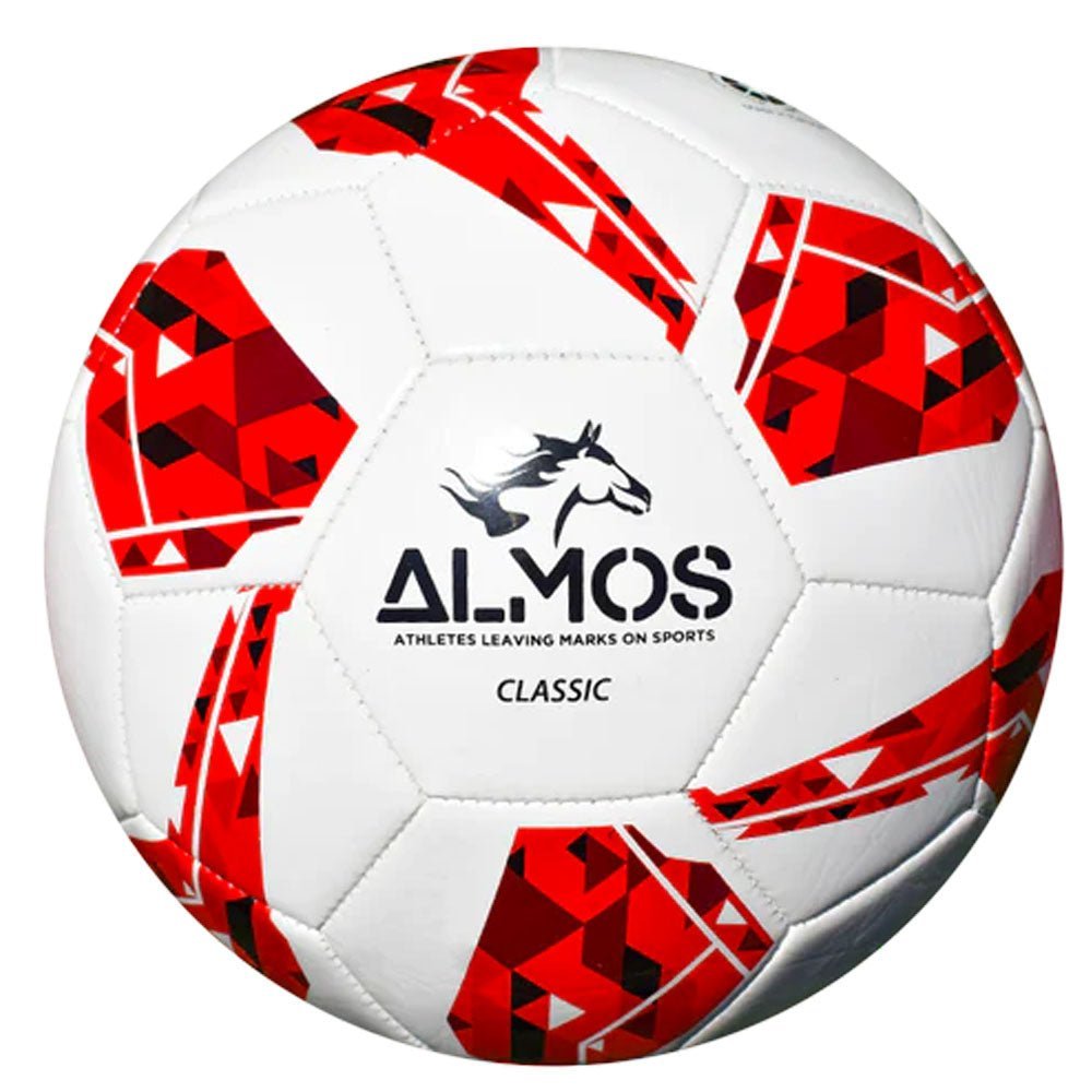 Almos CLASSIC 32P Soccer Ball - Red – Aadvantage Sports