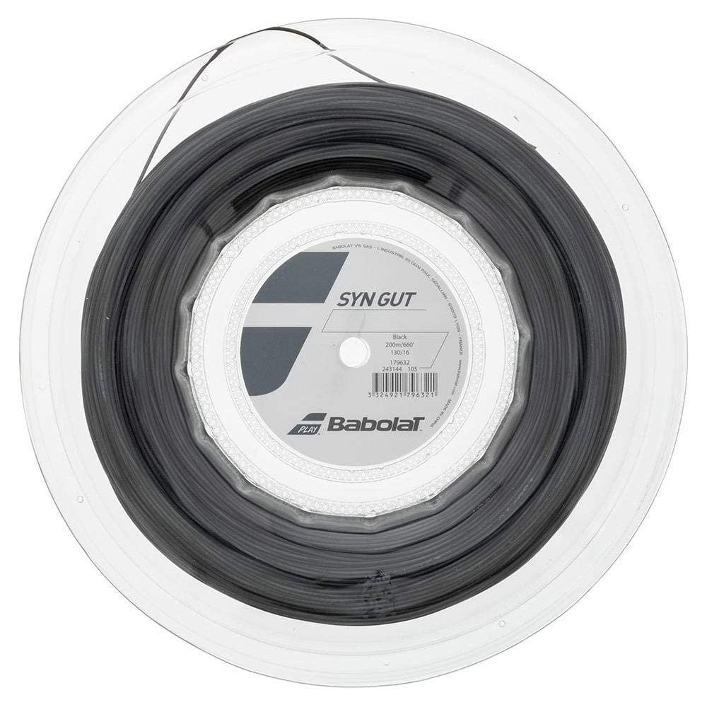 Babolat Syn Gut Tennis String Reel Black – Aadvantage Sports